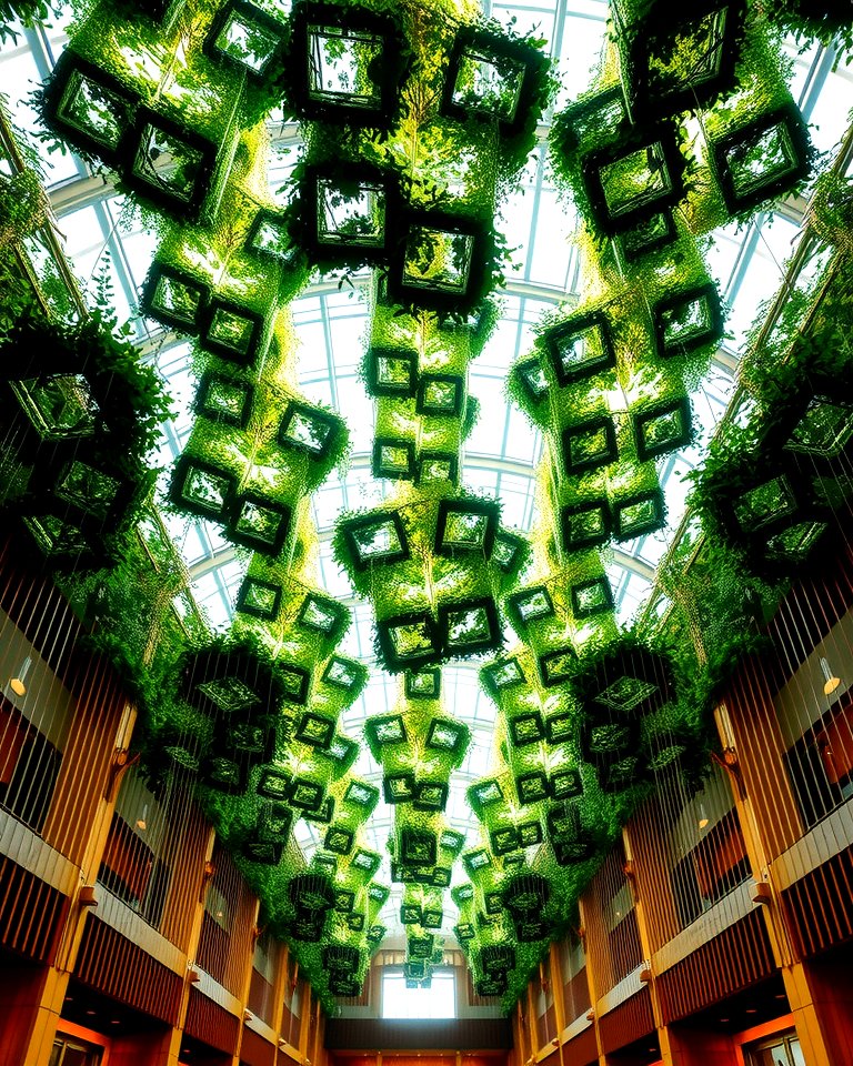 25 Green Ceiling Ideas for a Unique and Bold Statement