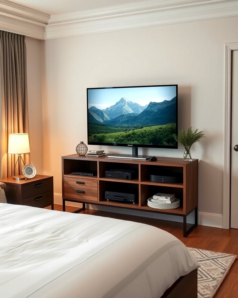 25 Bedroom TV Ideas for Stylish Entertainment