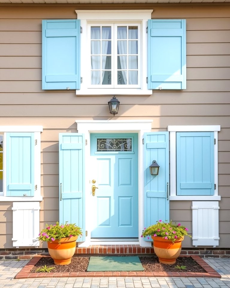 25 Exterior Taupe House Color Combinations for Modern Homes