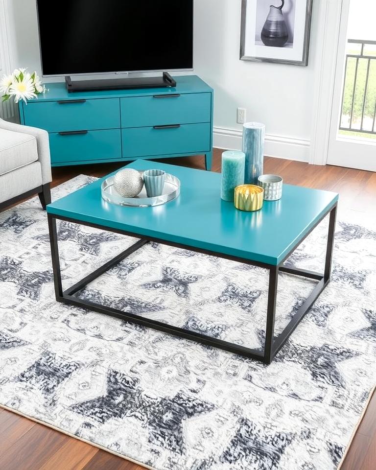 20 Teal and Grey Living Room Ideas for a Bold Aesthetic