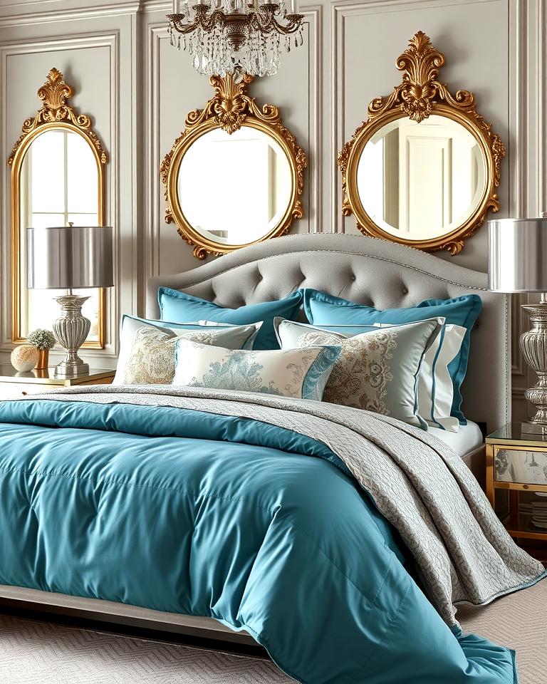 20 Teal and Grey Bedroom Ideas for a Modern Look