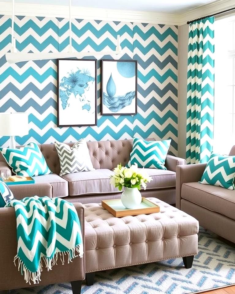 20 Teal and Grey Living Room Ideas for a Bold Aesthetic