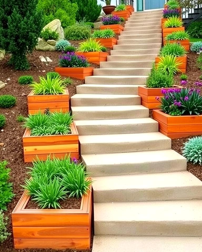 20 Sloped Walkway Ideas for Beautiful Landscaping