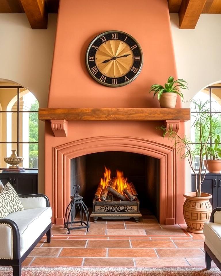 20 Mediterranean Fireplace Ideas for a Warm Ambiance