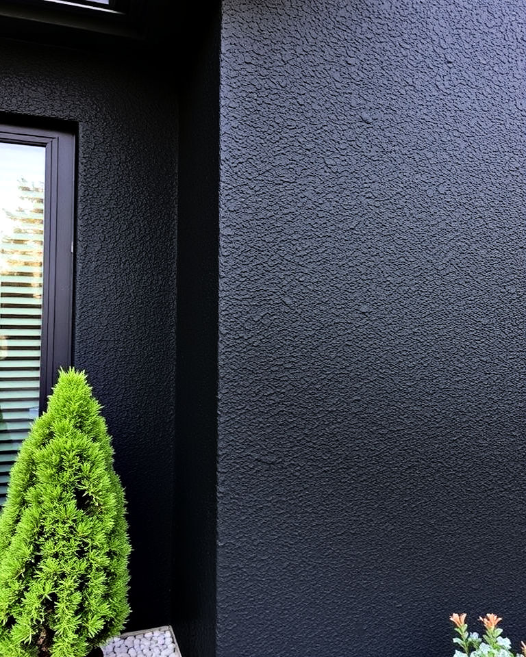 25 Black Stucco House Ideas for Modern Exteriors