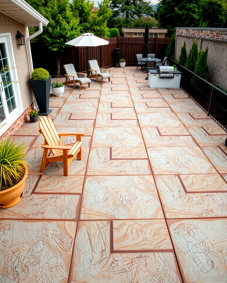 25 Concrete Deck Ideas for a Modern and Durable Outdoor Space