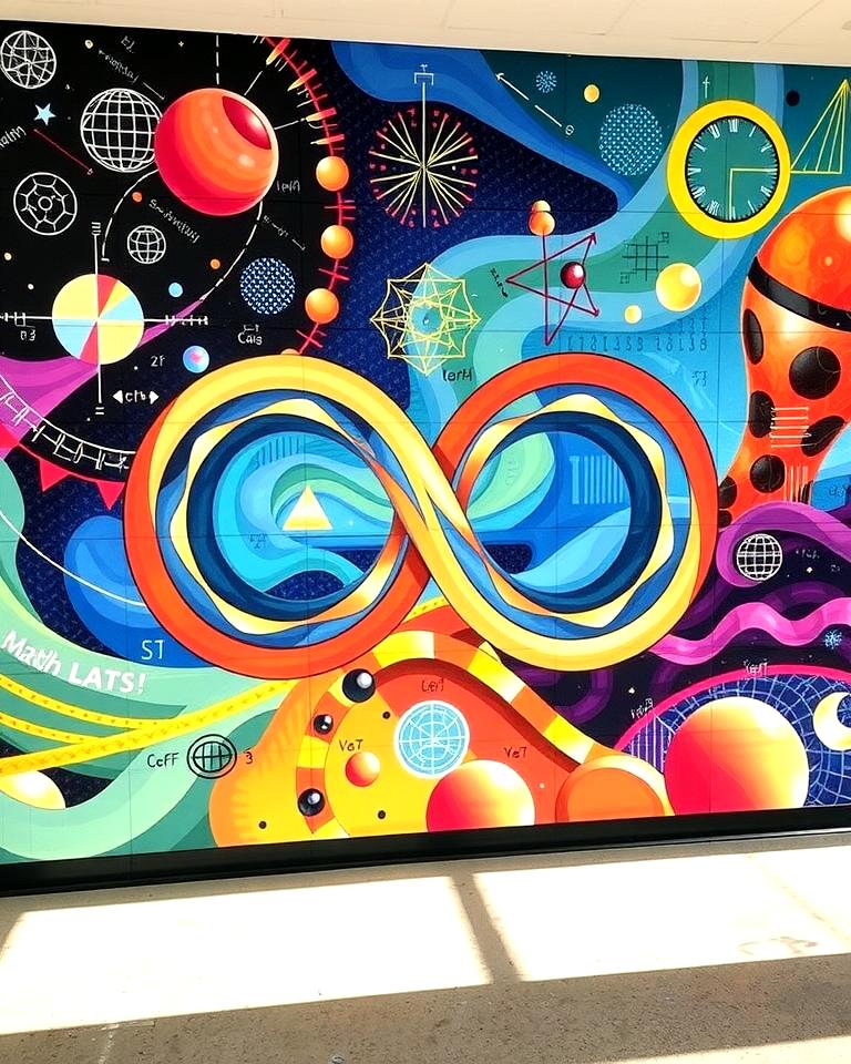 20 Math Mural Ideas for Creative Wall Decor