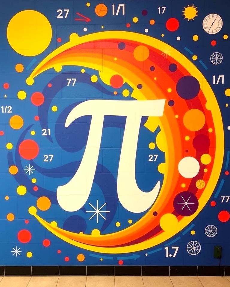 20 Math Mural Ideas for Creative Wall Decor