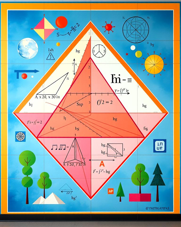20 Math Mural Ideas for Creative Wall Decor