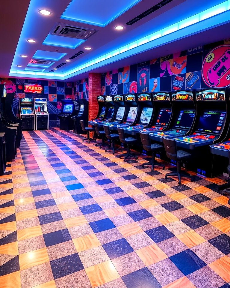 25 Exciting Arcade Room Ideas for Game Lovers