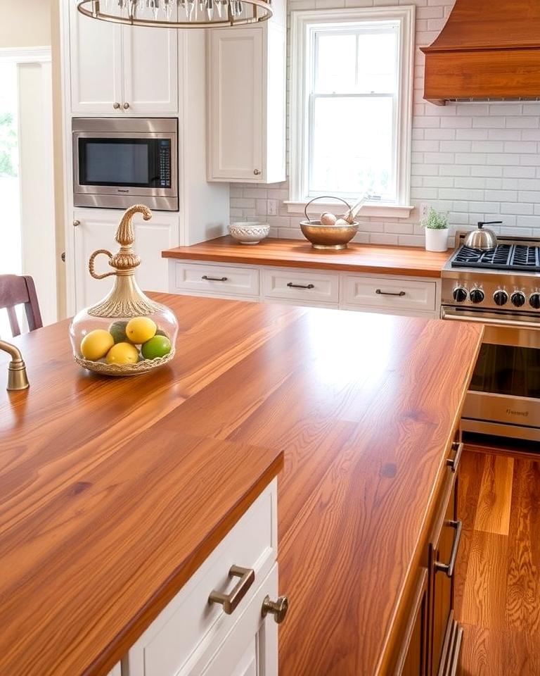 20 Wood Countertop Ideas for a Natural and Stylish Kitchen
