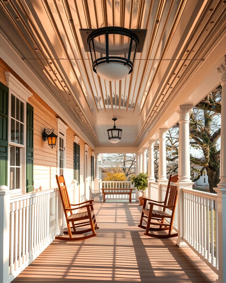 25 Metal Roof Porch Design Ideas for a Durable Space