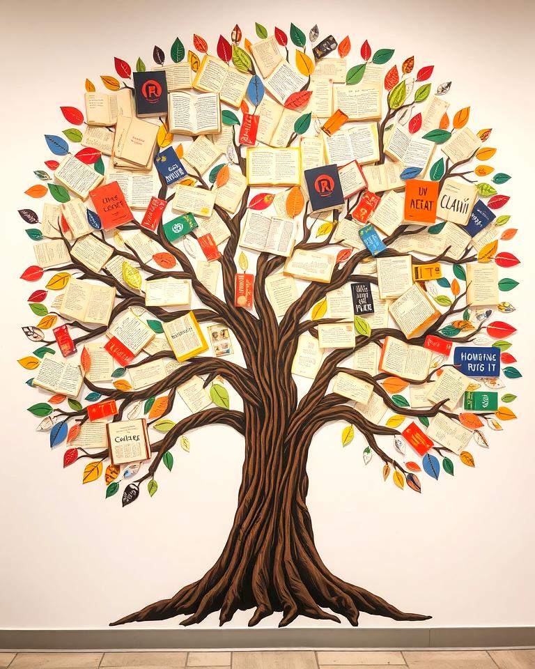 20 Library Murals to Inspire Your Next Home Project