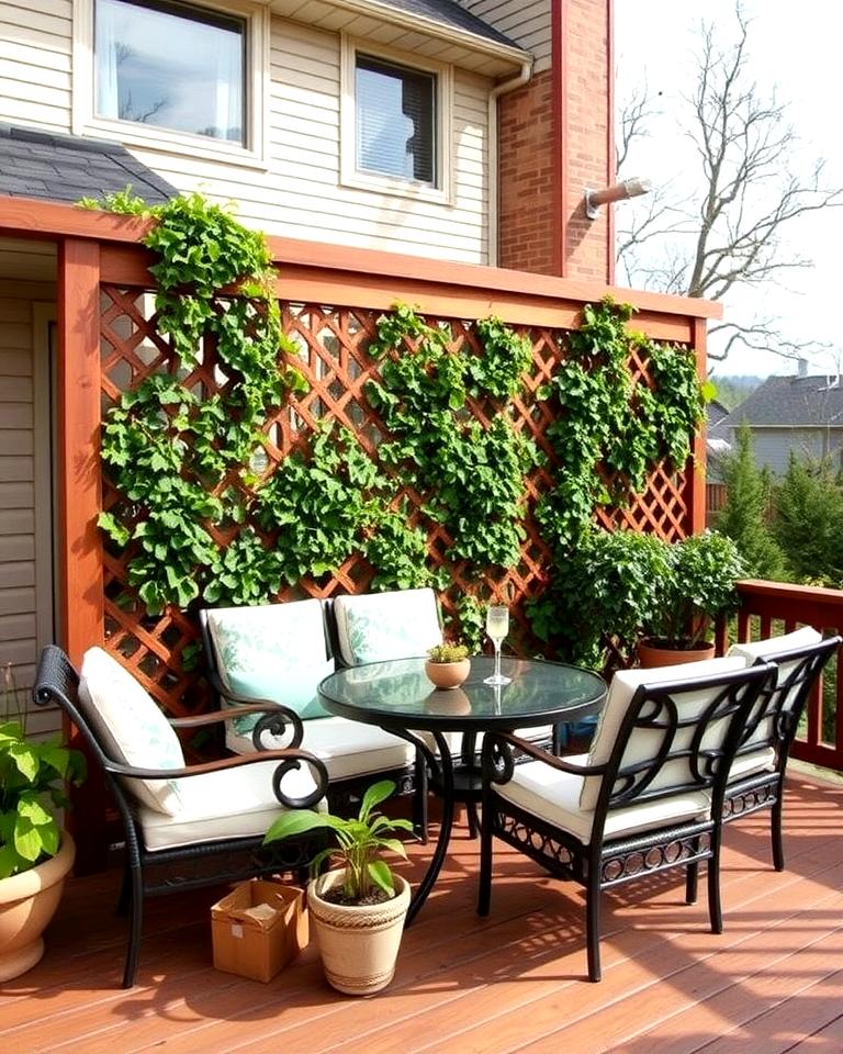 20 Deck With Privacy Wall Ideas for Cozy Spaces