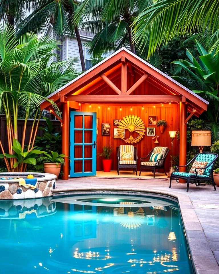 20 Pool Shed Ideas to Enhance Your Backyard Oasis