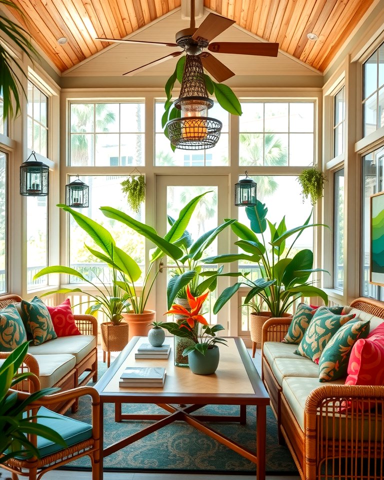 25 Florida Room Ideas for a Relaxing Sun-Filled Space