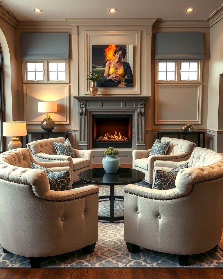 25 Chairs in Front of Fireplace Ideas for Cozy Vibes