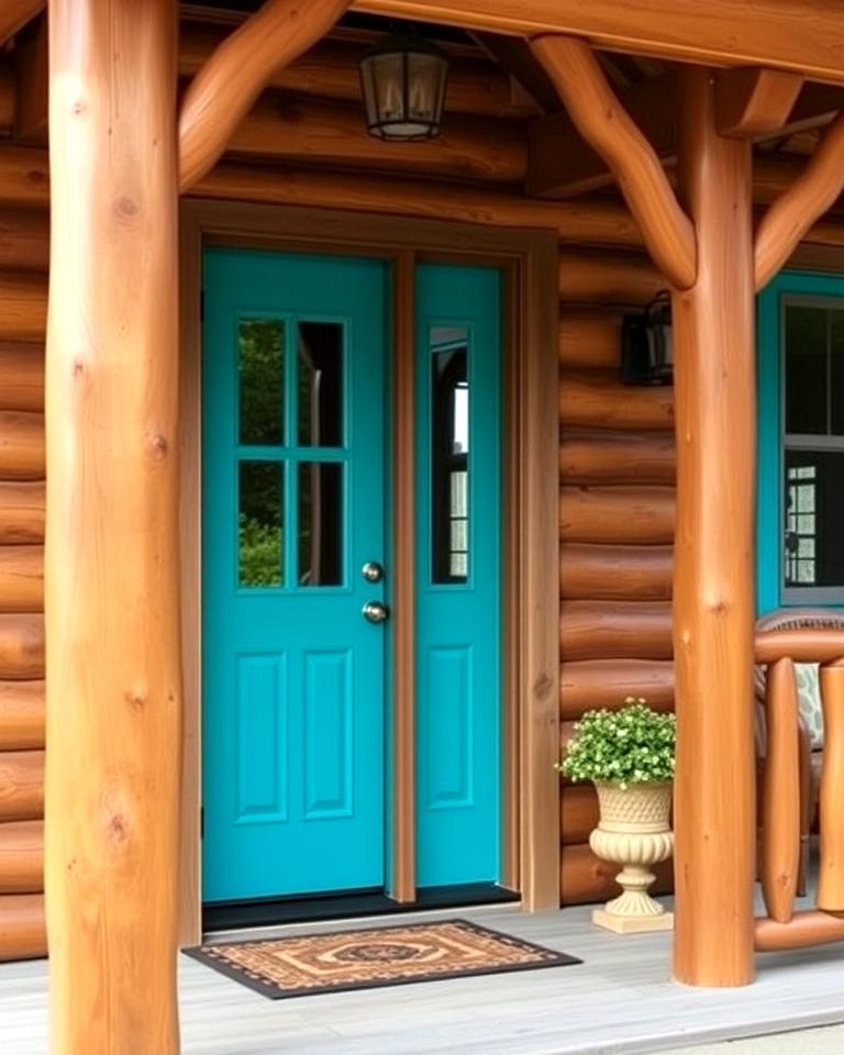 20 Turquoise Front Door Ideas for a Pop of Color