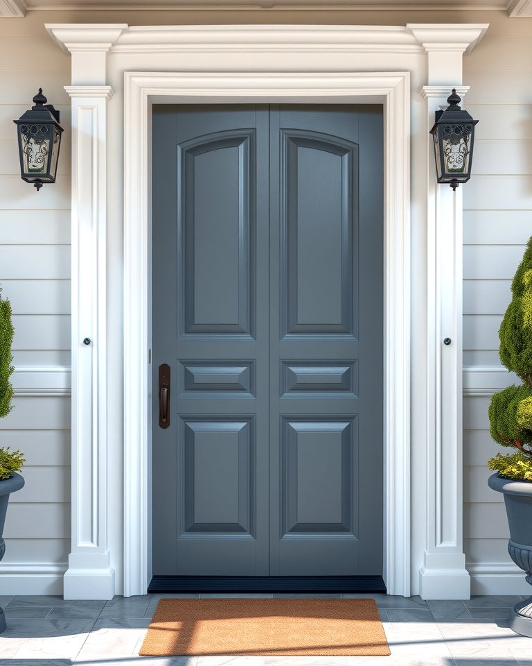 25 Grey Front Door Ideas for a Chic and Modern Entryway