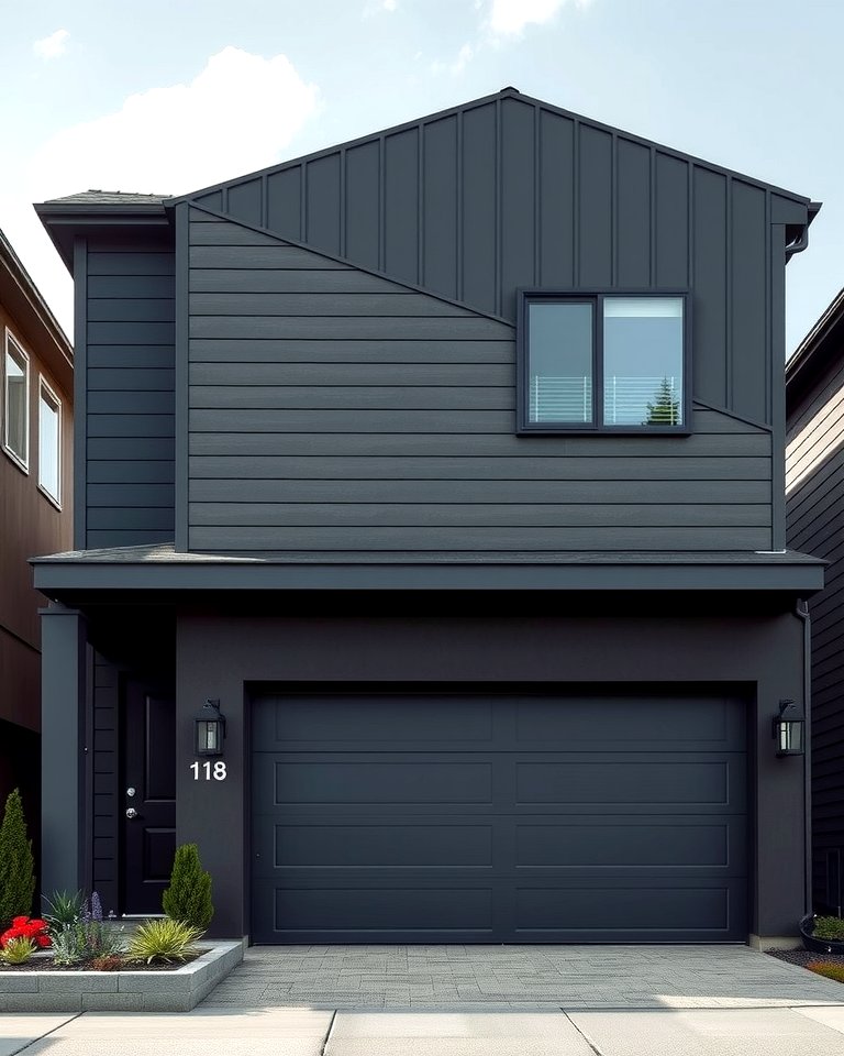 25 Dark Grey House Exterior Ideas for a Bold Statement
