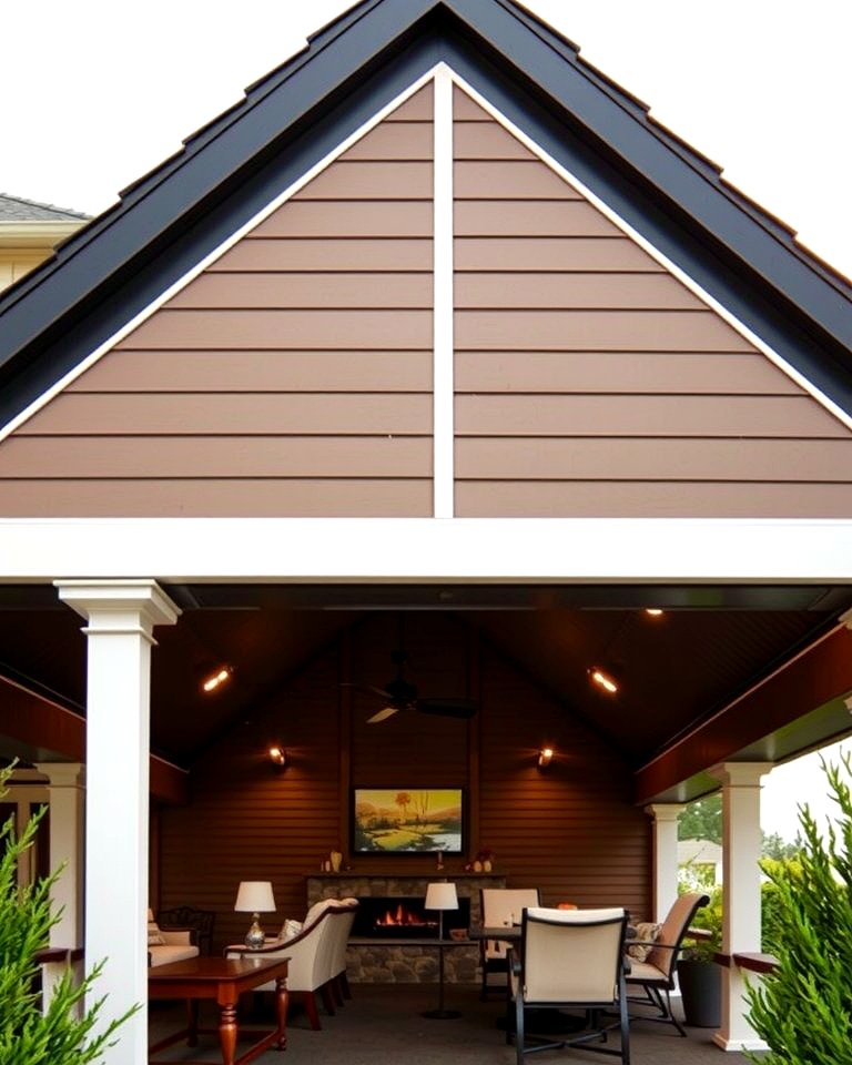 25 Gable Patio Roof Design Ideas for a Stylish Outdoor Space
