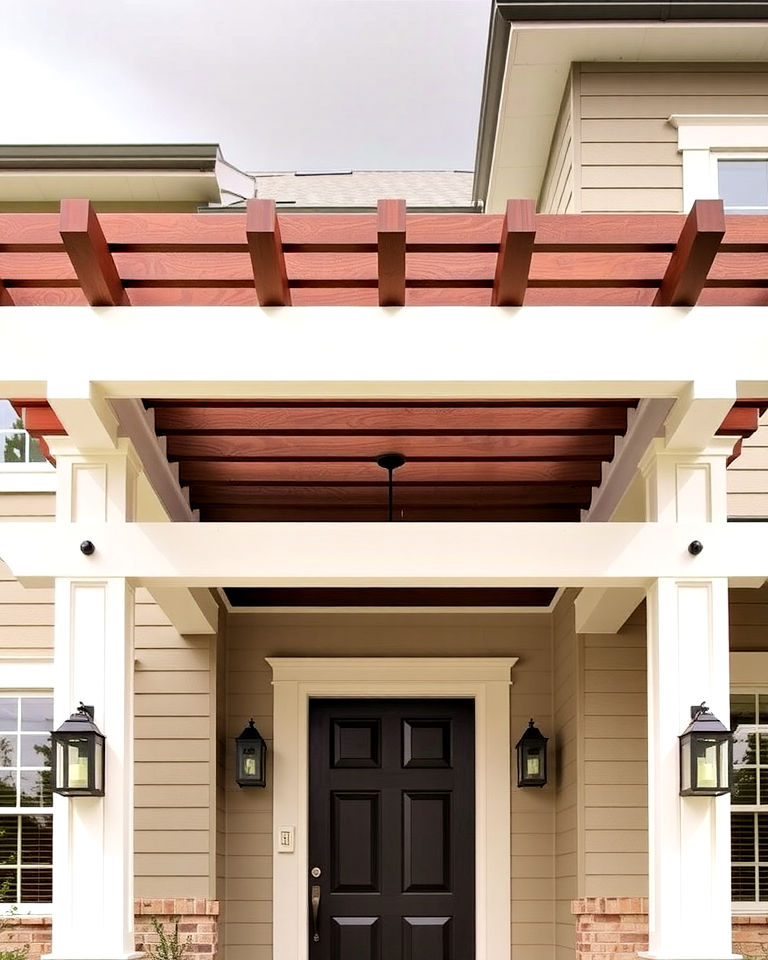 25 Front Porch Pergola Ideas for a Charming Entrance