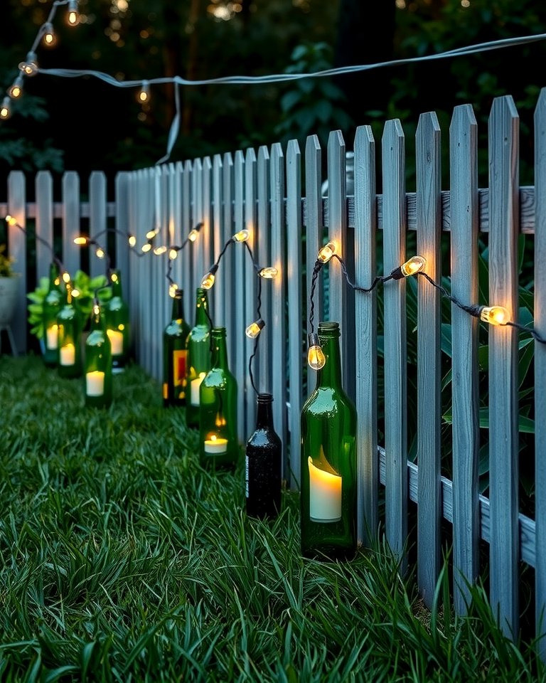 25 Fence Lighting Ideas to Illuminate Your Outdoor Space