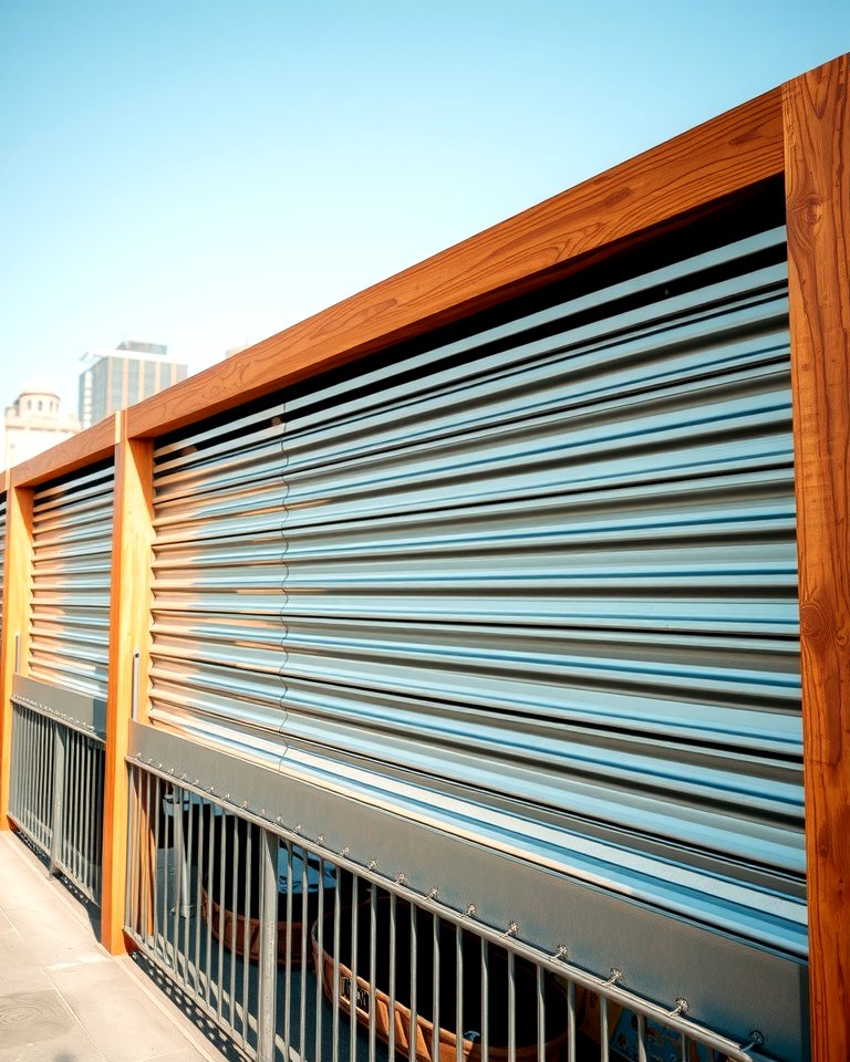 25 Metal and Wood Fence Ideas for Durable Boundaries