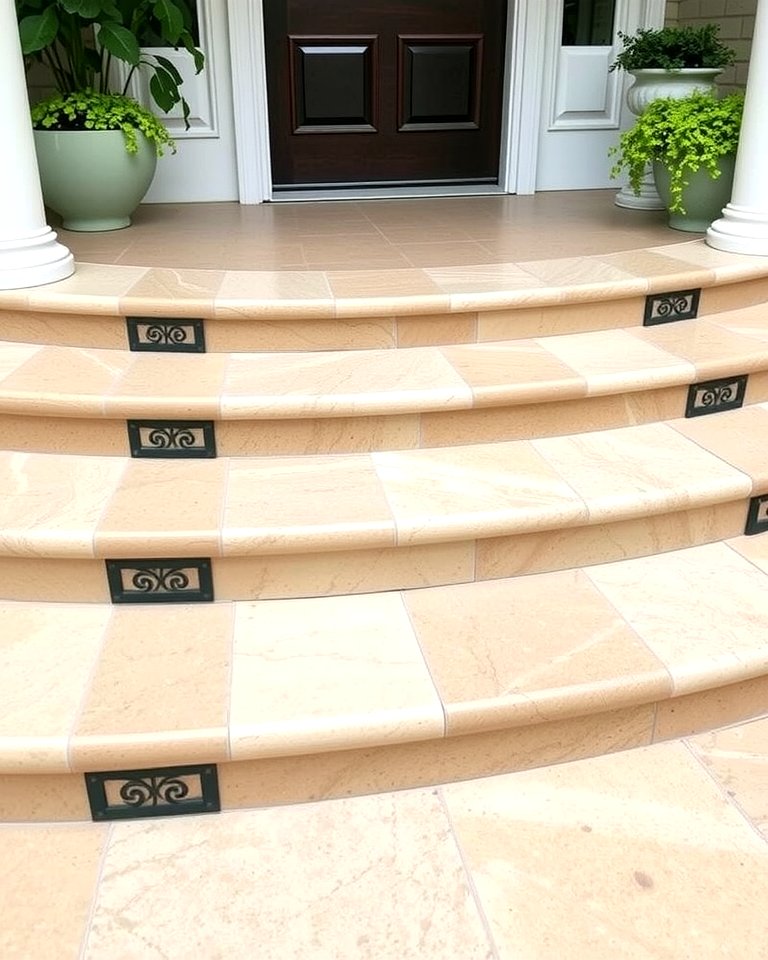 25 Front Step Ideas to Enhance Your Home's Entrance