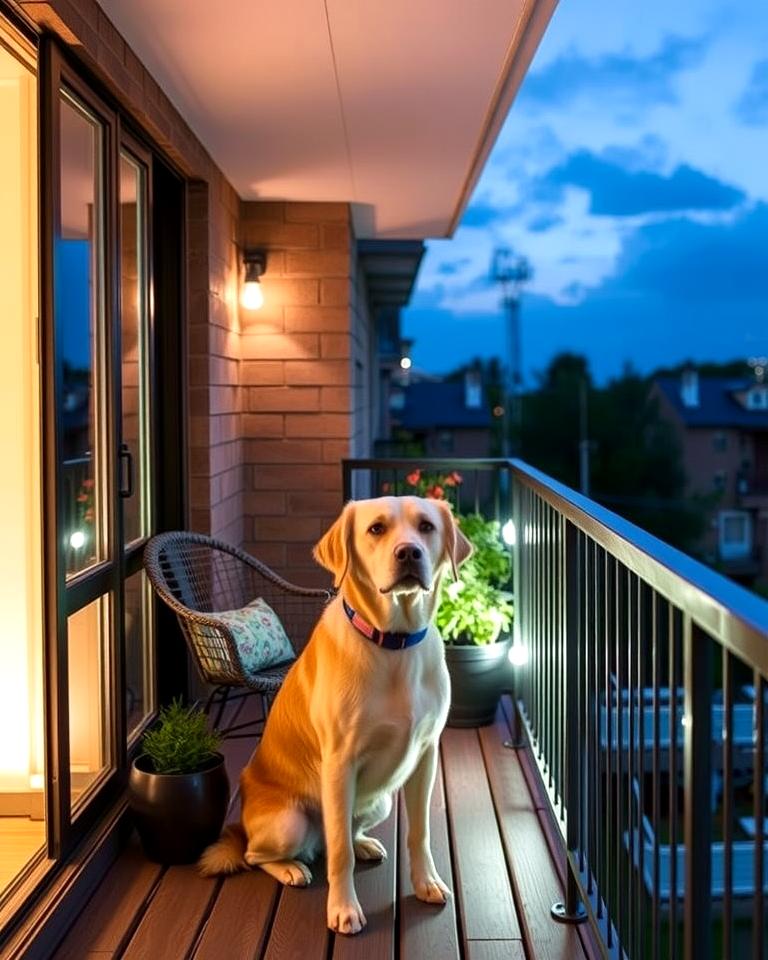 20 Dog Balcony Ideas for Your Furry Friend's Comfort
