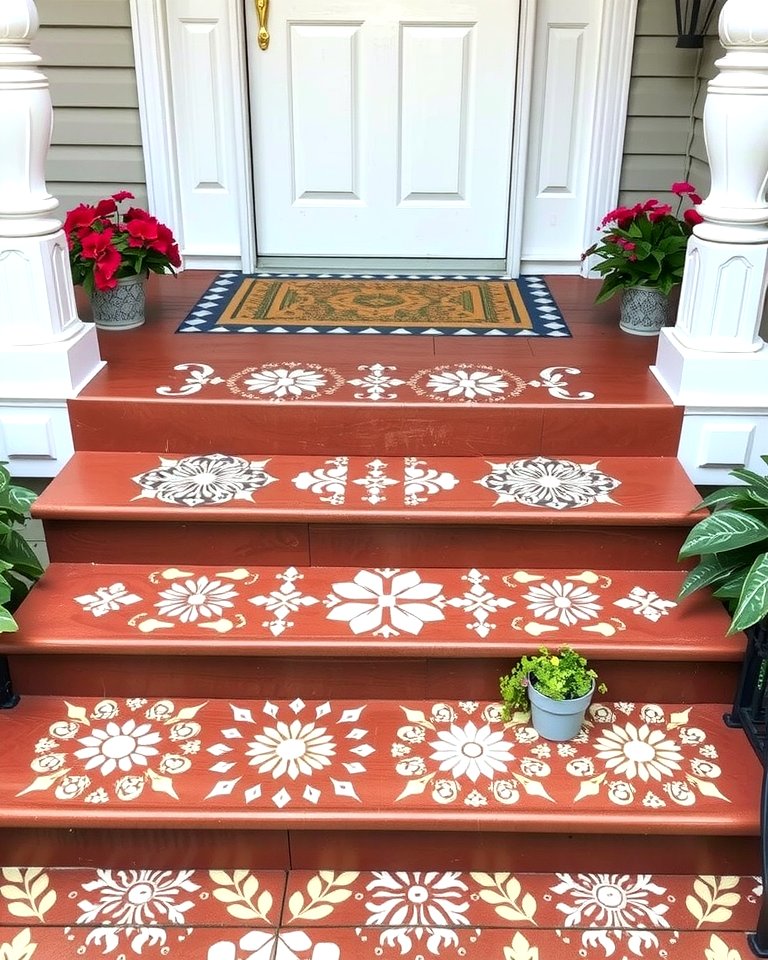 25 Front Step Ideas to Enhance Your Home's Entrance