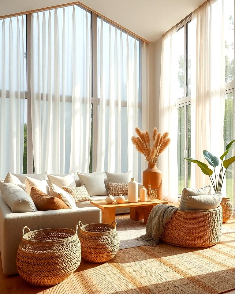 20 Natural Living Room Ideas for a Calm Retreat