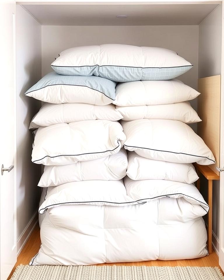 20 Comforter Storage Ideas to Maximize Space