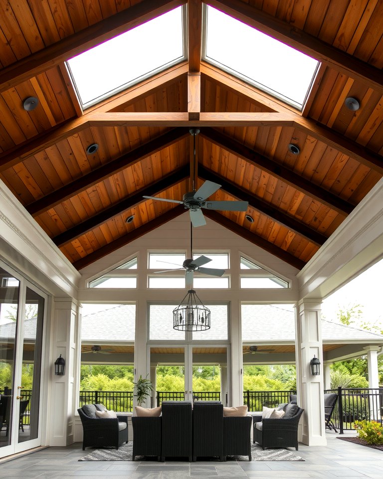 25 Gable Patio Roof Design Ideas for a Stylish Outdoor Space