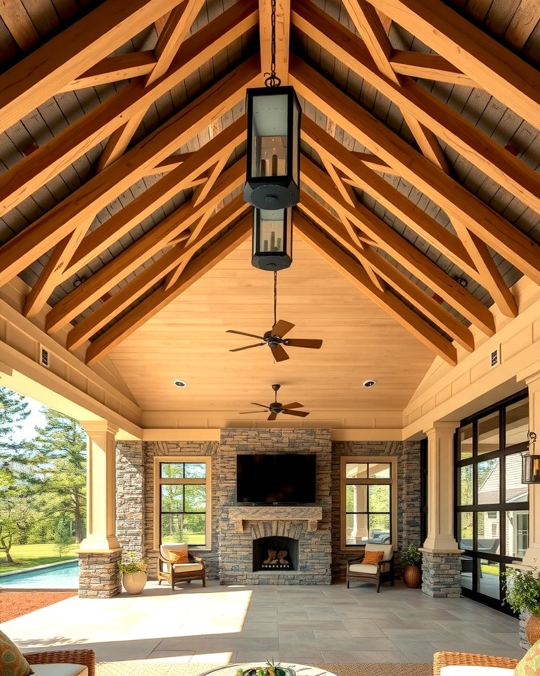 25 Gable Patio Roof Design Ideas for a Stylish Outdoor Space
