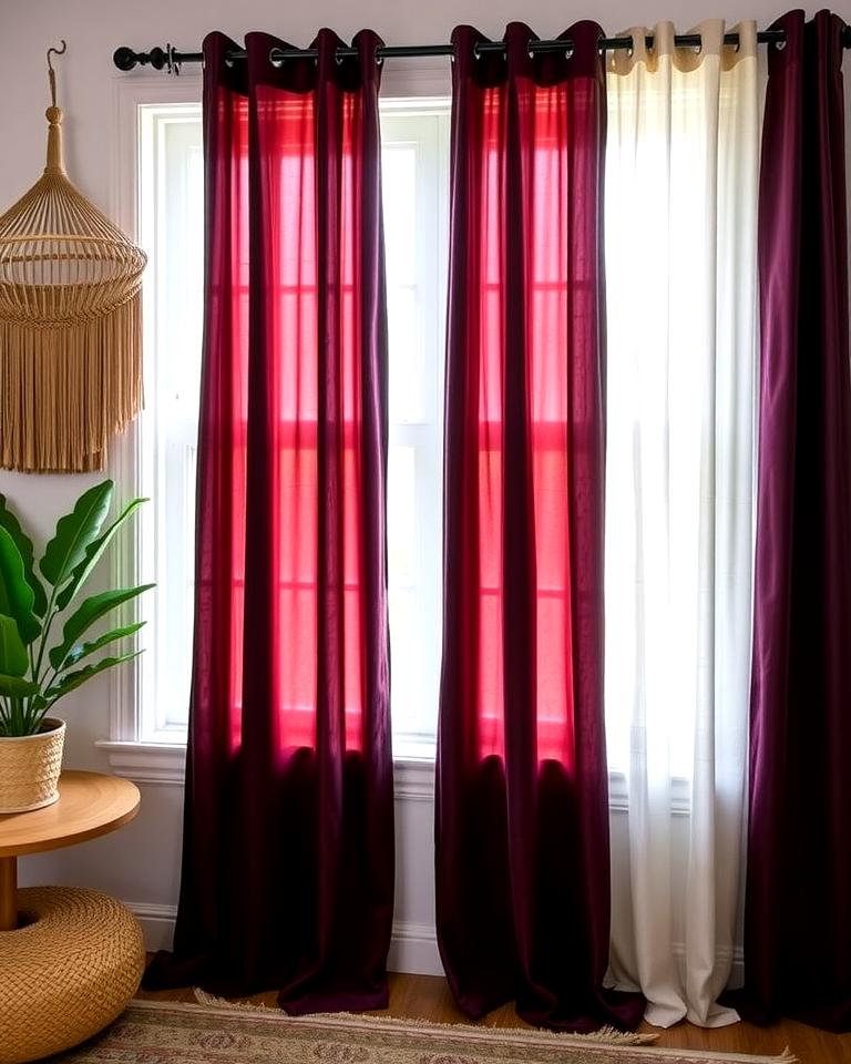 20 Boho Curtain Ideas to Enhance Your Home's Style