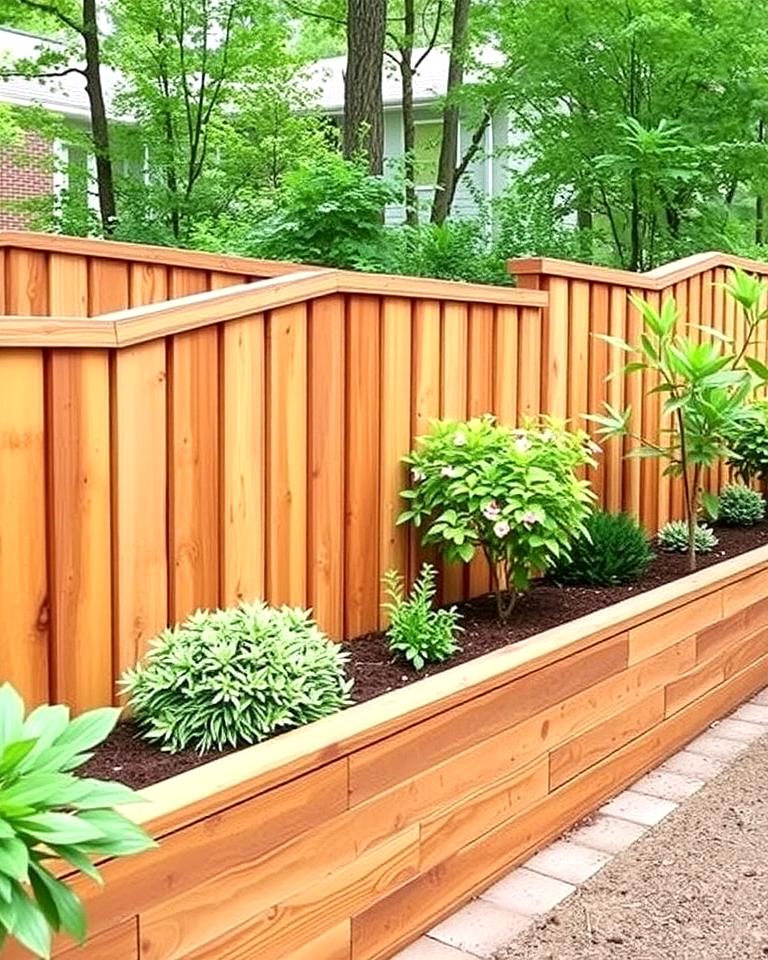 20 Durable Wood Retaining Wall Ideas for Your Yard