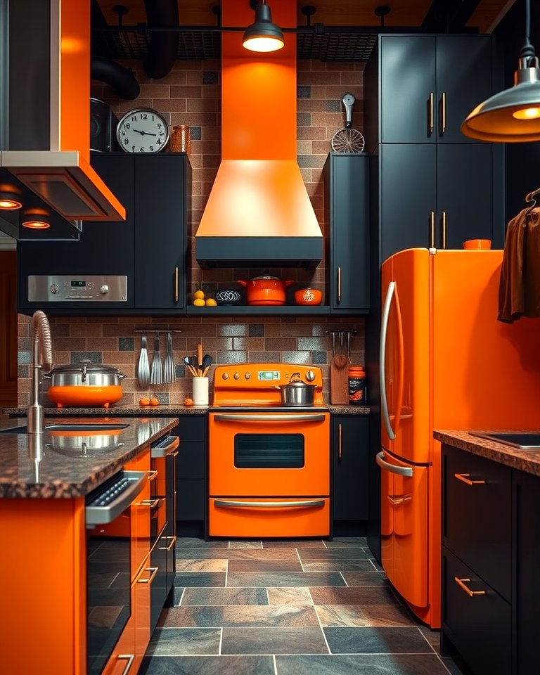 25 Stylish Kitchen With Colored Appliances Ideas