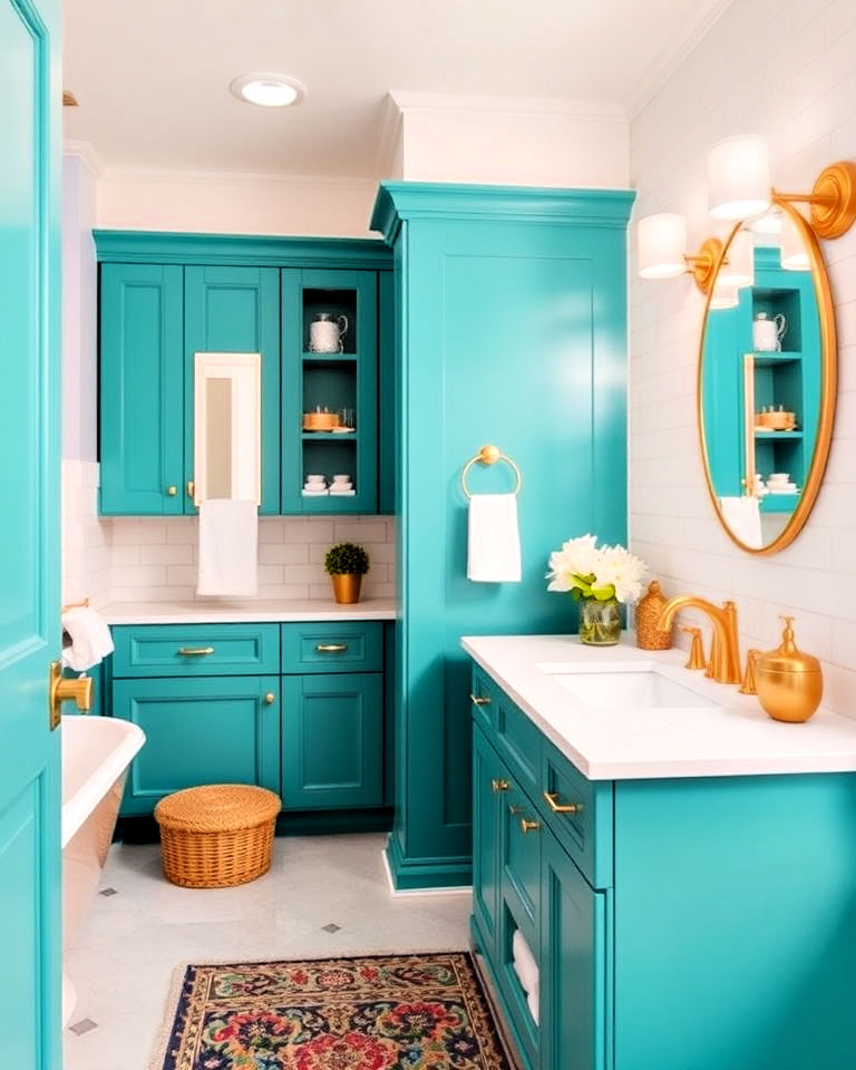 25 Bathroom Cabinet Color Ideas for a Fresh Look