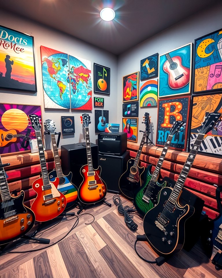 25 Guitar Room Ideas for Music Lovers
