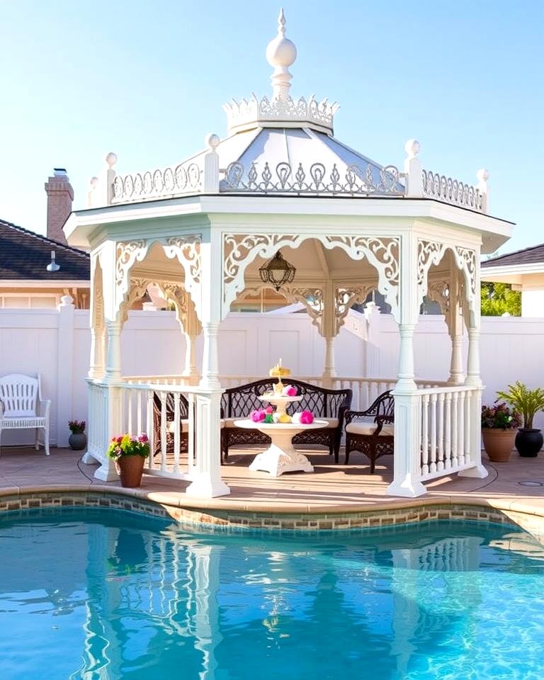 20 Pool Gazebo Ideas for a Stunning Backyard Oasis