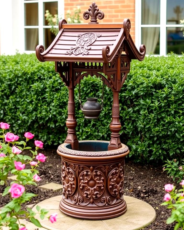 20 Outdoor Wishing Well Garden Ideas for Enchantment