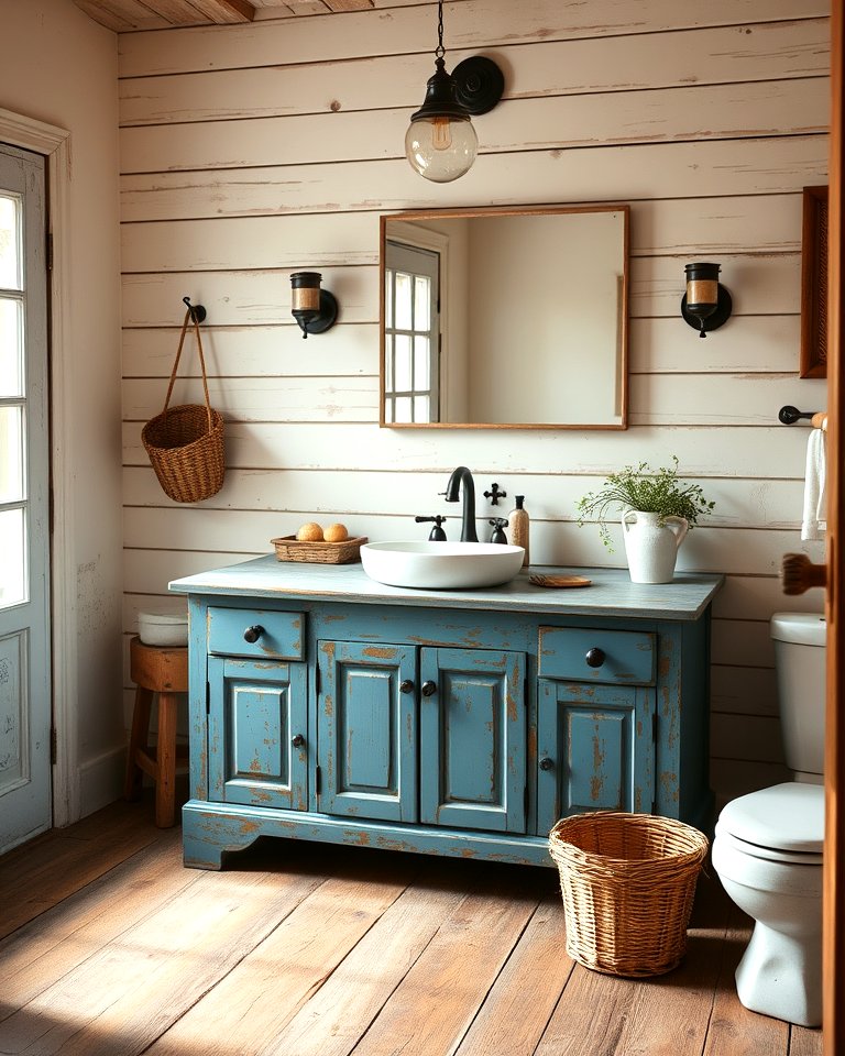 25 Stunning Blue Bathroom Vanity Ideas