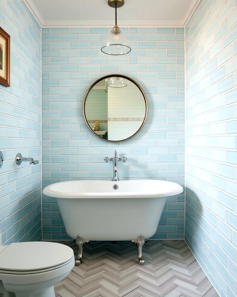 25 Stunning Blue Tile Bathroom Ideas for a Fresh Look