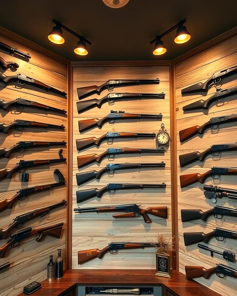 25 Man Cave Gun Room Ideas for the Ultimate Space