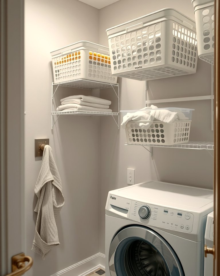25 Laundry Basket Storage Ideas for a Tidy Home