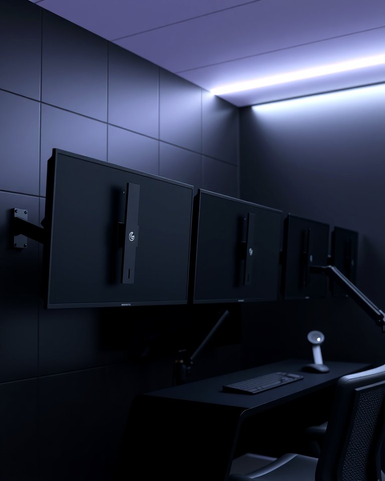 25 Sleek Black Gaming Room Ideas for Gamers