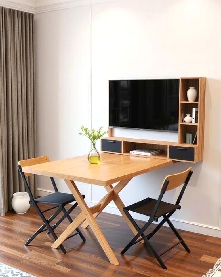 20 Small Living Room Ideas With TV and Dining Table