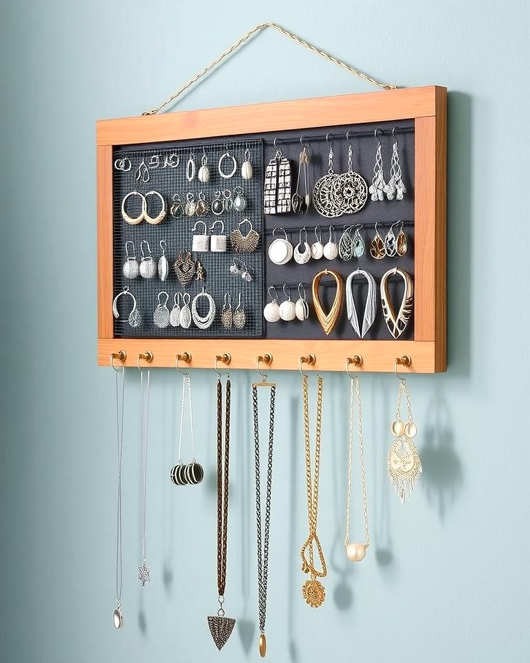 20 Earring Storage Ideas to Keep Your Jewelry Organized