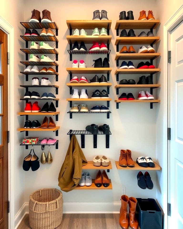 25 Entryway Shoe Storage Ideas to Keep Your Home Tidy